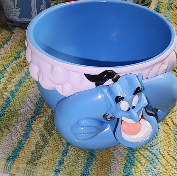 Disney | Other | Vintage Disney Euc Alladin Genie Plastic Drinkwear Cup ...